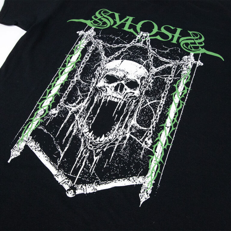 Chained Skull Tee - Black - Sylosis
